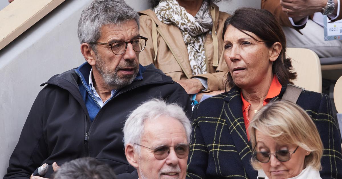 PHOTOS - À Roland-Garros, Laurent Romejko et sa femme Sylvie Bazyn s ...