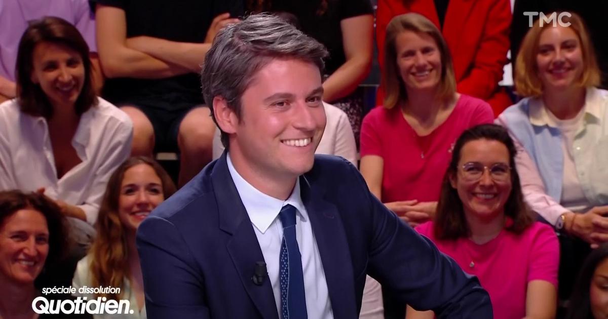 “Vous président ?” : Gabriel Attal gêné par une question d’un ...