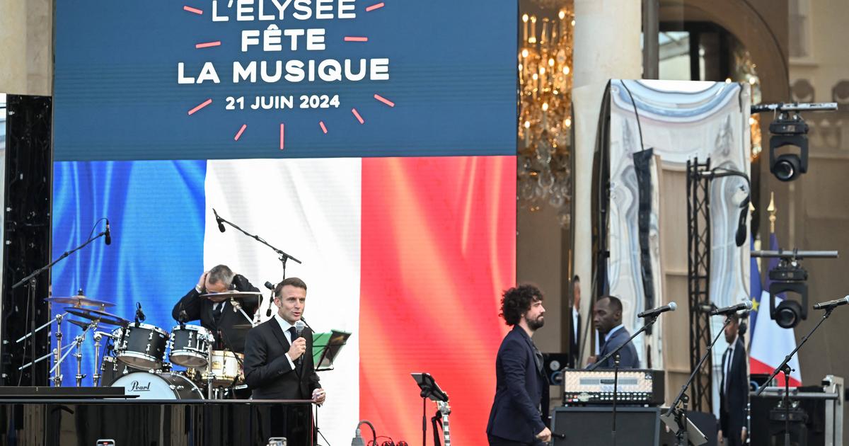 PHOTOS - Fête de la musique à l’Élysée : Brigitte et Emmanuel Macron ...
