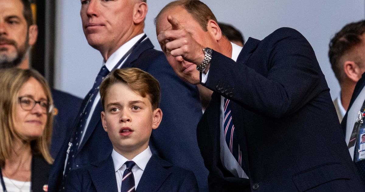 PHOTO - Le prince George sans Charlotte et Louis pour l’Euro 2024 ...