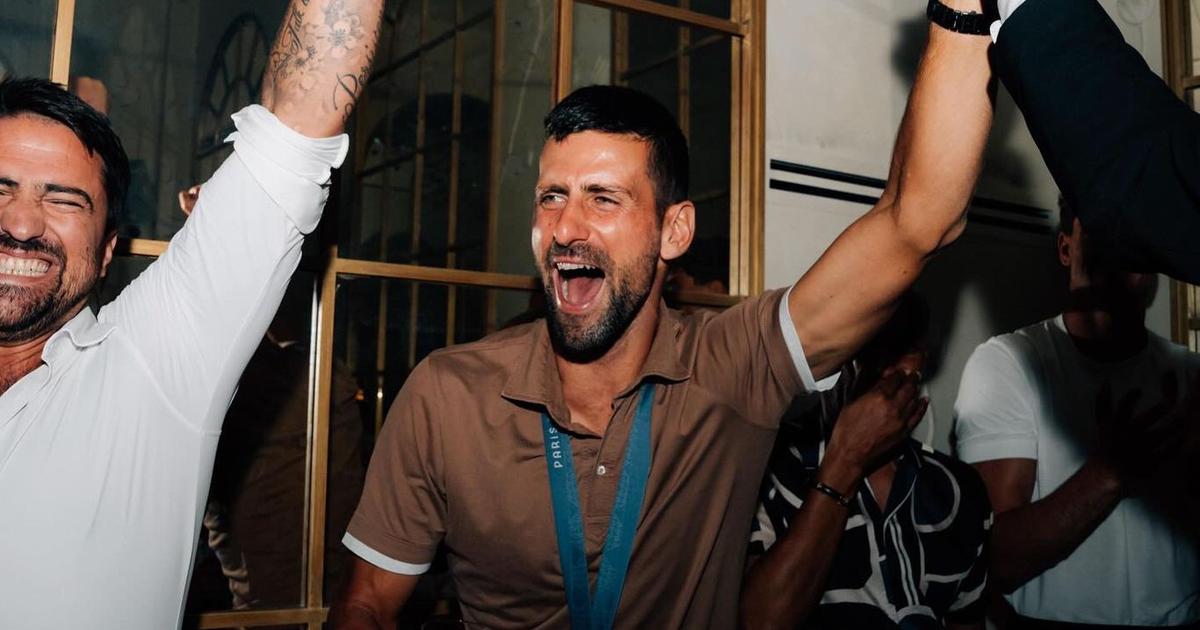 EXCLU PHOTOS - Novak Djokovic célèbre sa victoire dans “son restaurant ...