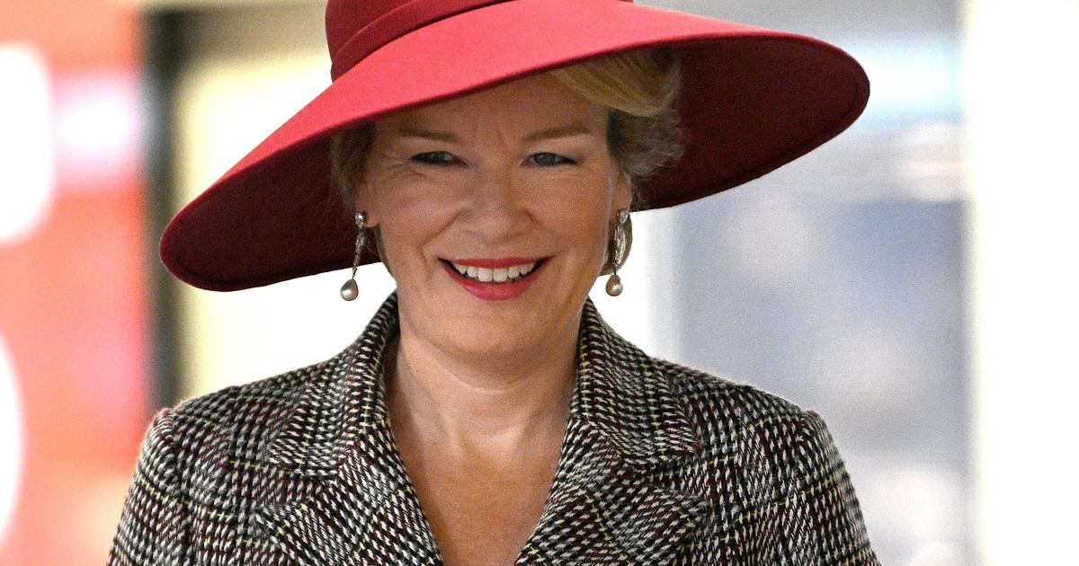 PHOTOS - Les plus beaux looks de la reine Mathilde en visite d'État en ...