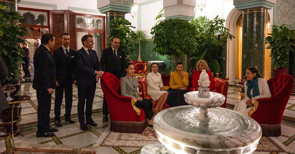 PHOTOS - Brigitte et Emmanuel Macron au Maroc : toutes les photos de ...