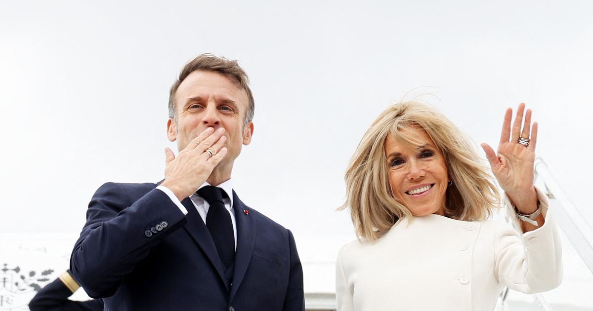 PHOTOS - Les plus beaux looks de Brigitte Macron en visite d'État au ...