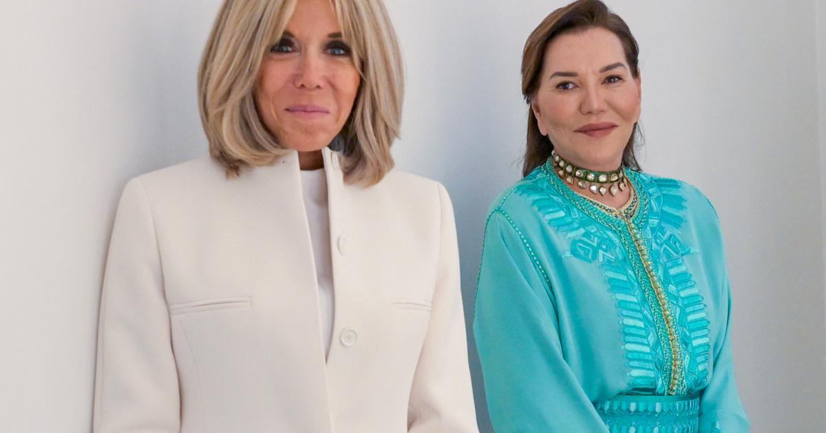 PHOTOS - Les plus beaux looks de Brigitte Macron en visite d'État au ...