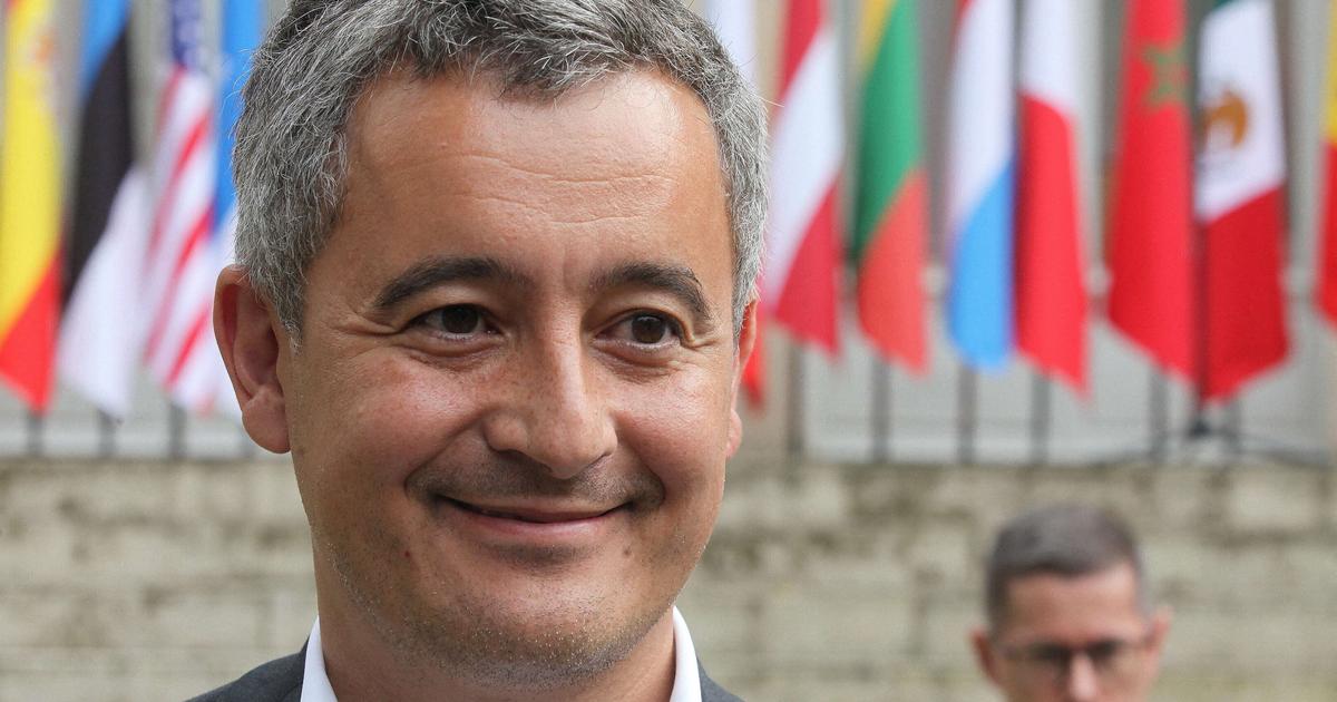 Gérald Darmanin moqué pour sa barbe et sa moustache : son nouveau look ...
