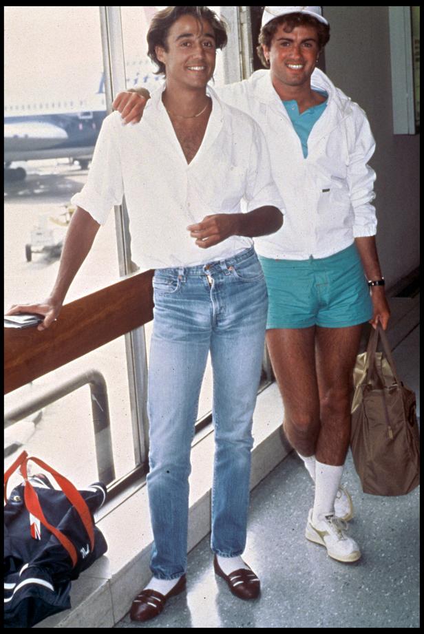 PHOTOS - LES LOOKS DE GEORGE MICHAEL