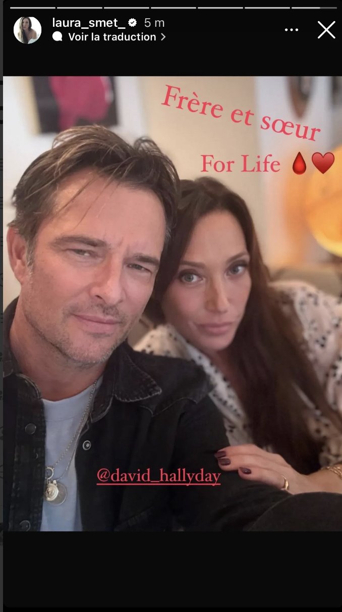 Laura Smet et David Hallyday plus unis que jamais : cette tendre photo ...