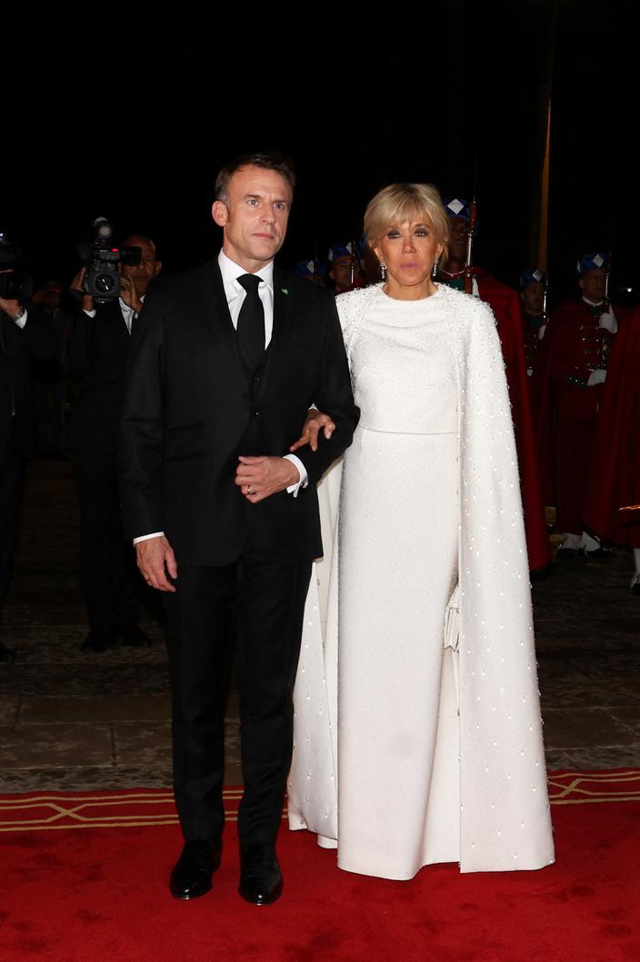 PHOTOS - Les plus beaux looks de Brigitte Macron en visite d'État au ...