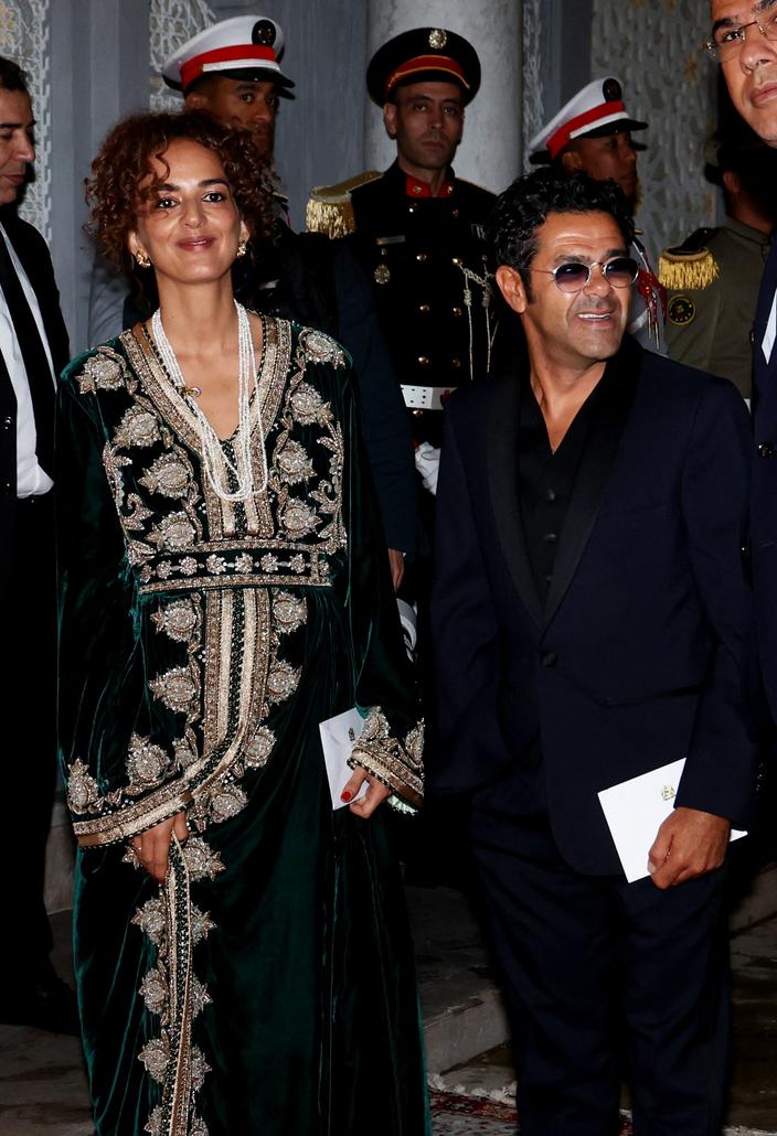 PHOTOS - Emmanuel et Brigitte Macron au Maroc : Jamel Debbouze, Arielle ...