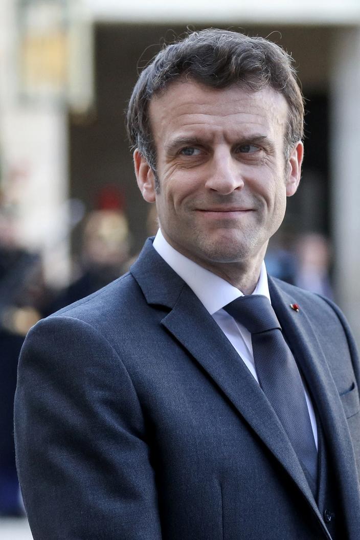 PHOTO - Emmanuel Macron grisonnant : le candidat-président assume ses ...