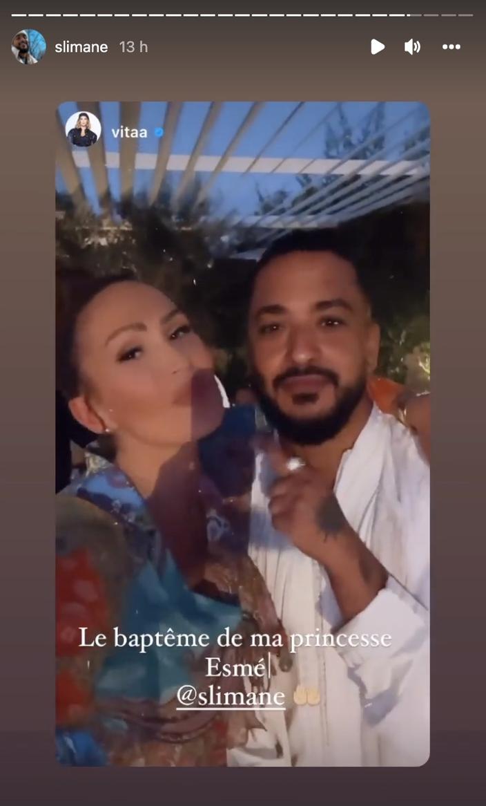 Slimane papa : il dévoile enfin le prénom de sa fille