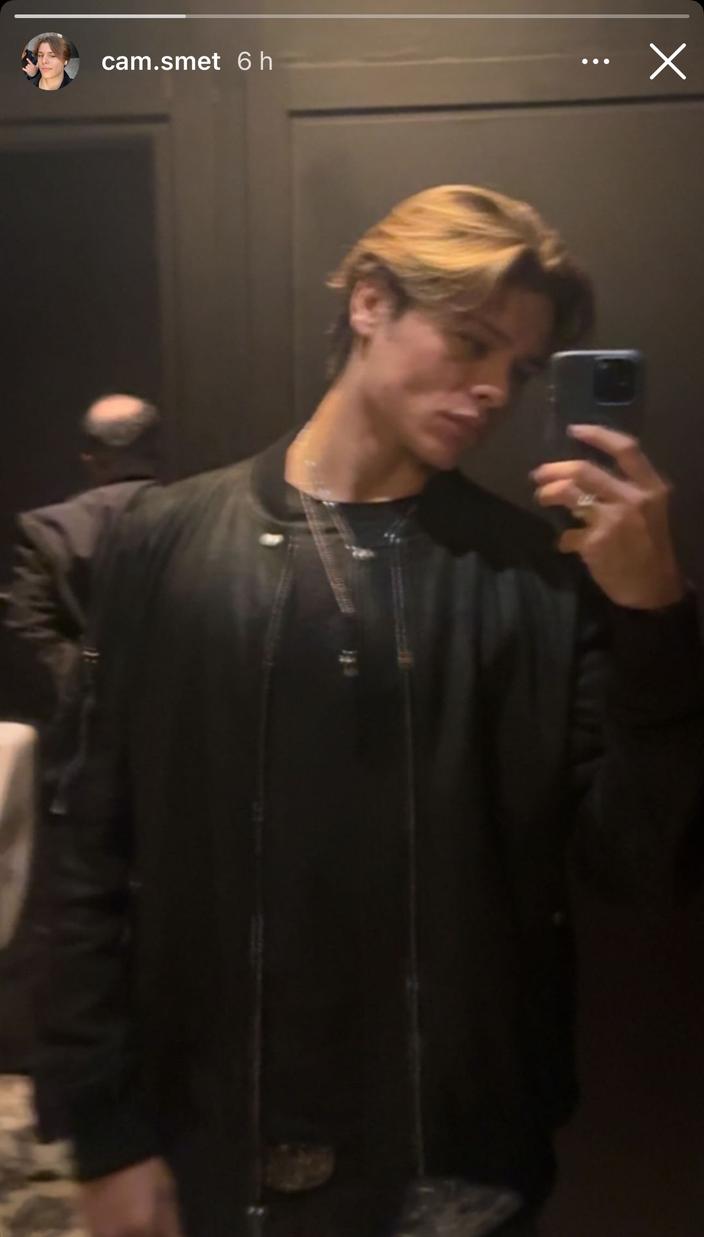 David Hallyday ou son fils Cameron Smet ? Sur cette photo, la ...