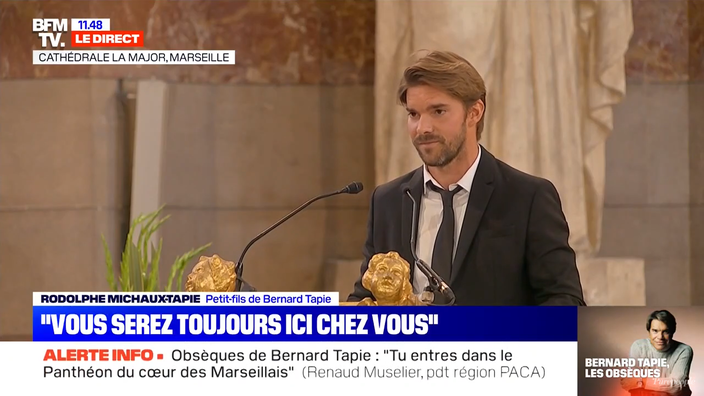 Qui est Rodolphe, le petit-fils de Bernard Tapie, qui a grandi avec sa ...