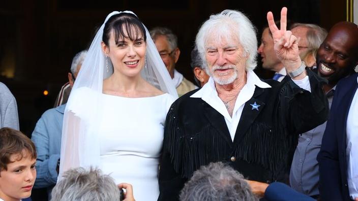 Hugues Aufray : la raison de son mariage tardif avec sa compagne Murielle