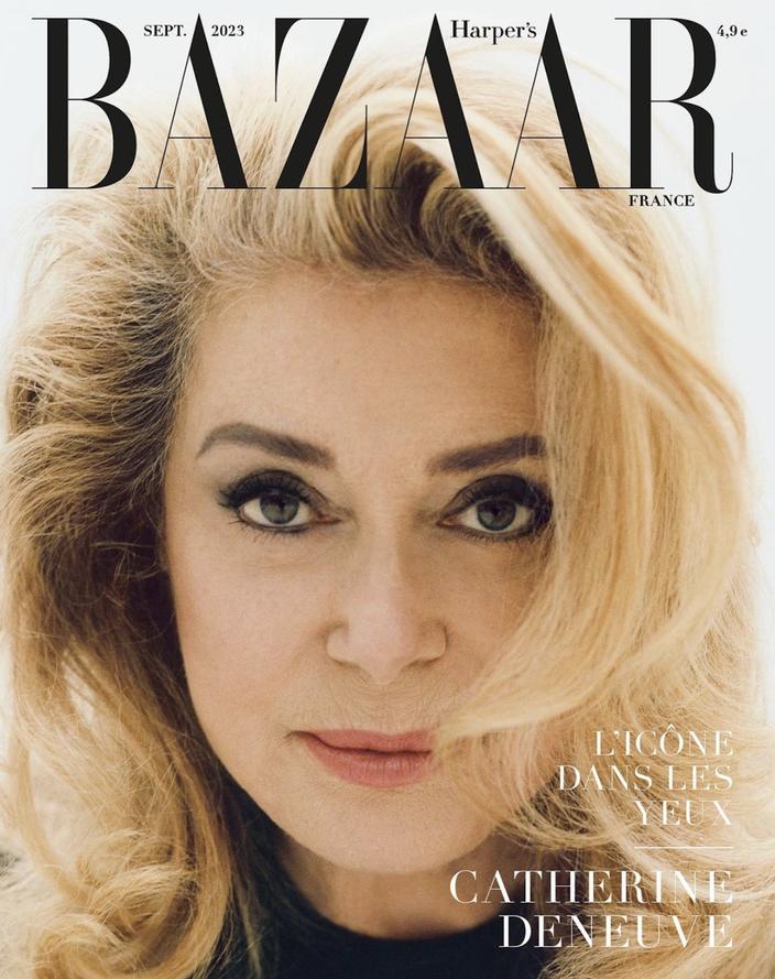 PHOTOS - Catherine Deneuve : à 79 ans, elle est sublime en couverture d’un célèbre magazine