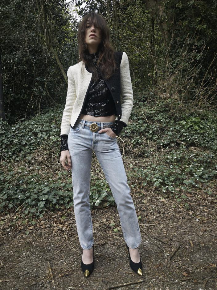 PHOTO - Charlotte Gainsbourg top model : elle pose dans la nouvelle ...