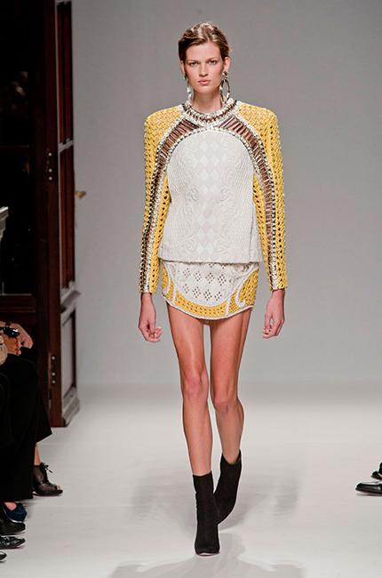 Défilé Balmain Printemps-été 2013 Prêt-à-porter