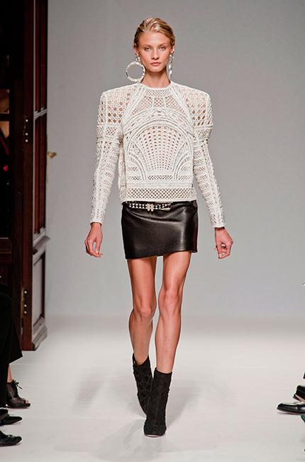 Défilé Balmain Printemps-été 2013 Prêt-à-porter