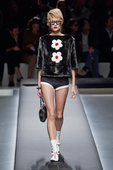 Défilé Prada Printemps-été 2013 Prêt-à-porter