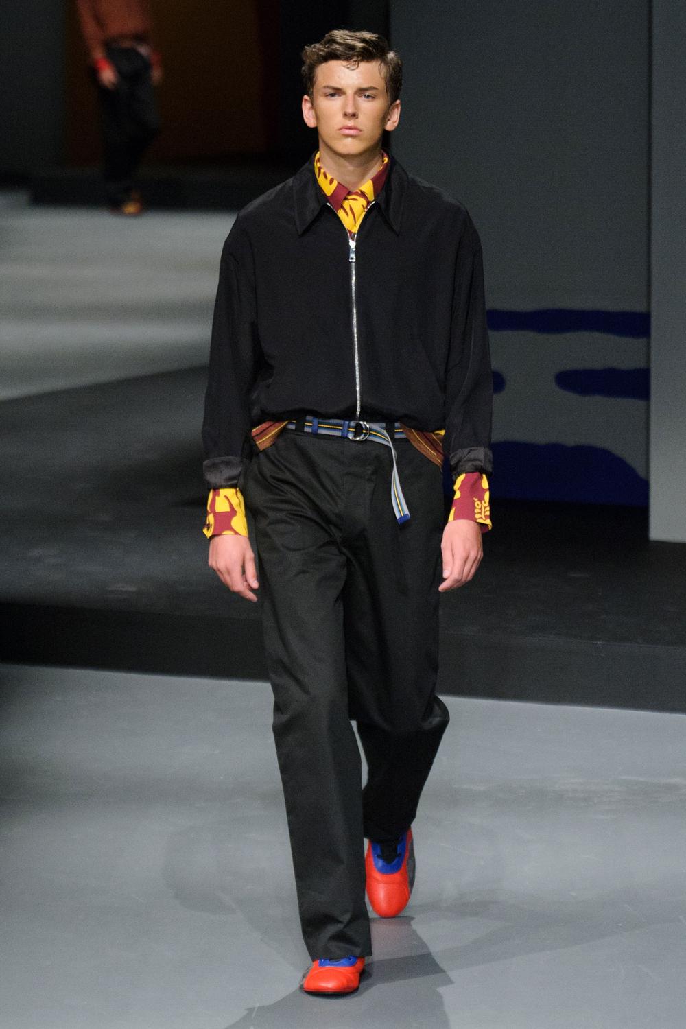 Défilé Prada Printemps-été 2014 Homme