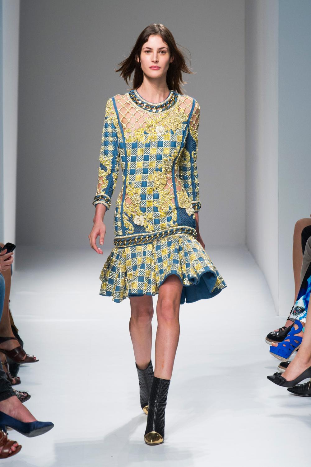 Défilé Balmain Printemps-été 2014 Prêt-à-porter