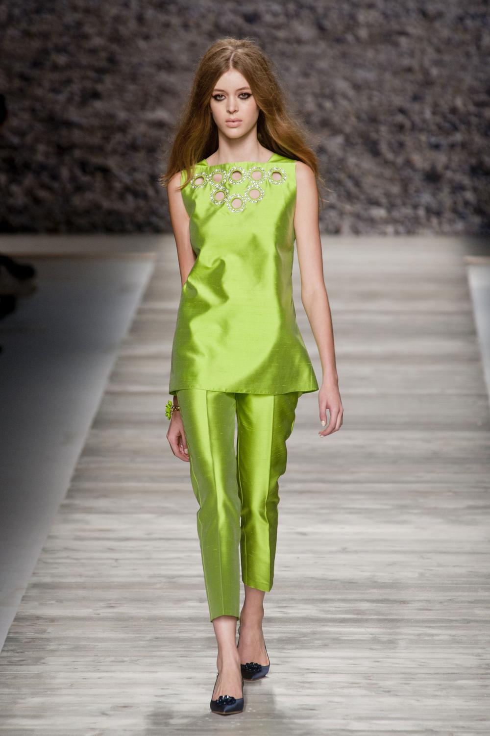 Défilé Blugirl Printemps-été 2014 Prêt-à-porter