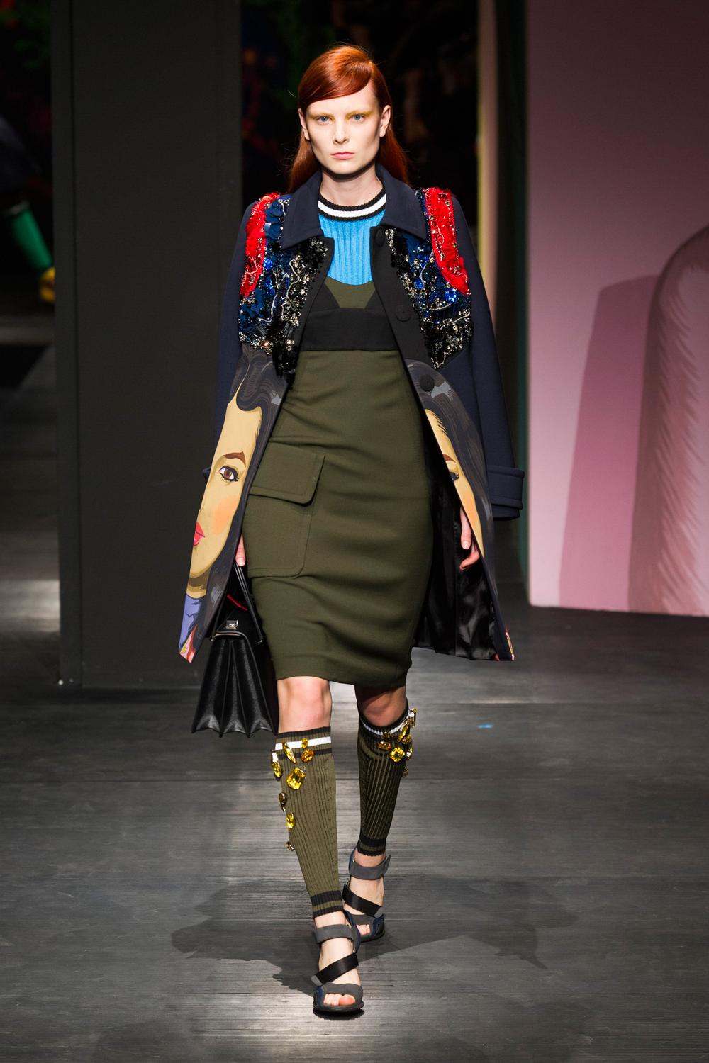 Défilé Prada Printemps-été 2014 Prêt-à-porter