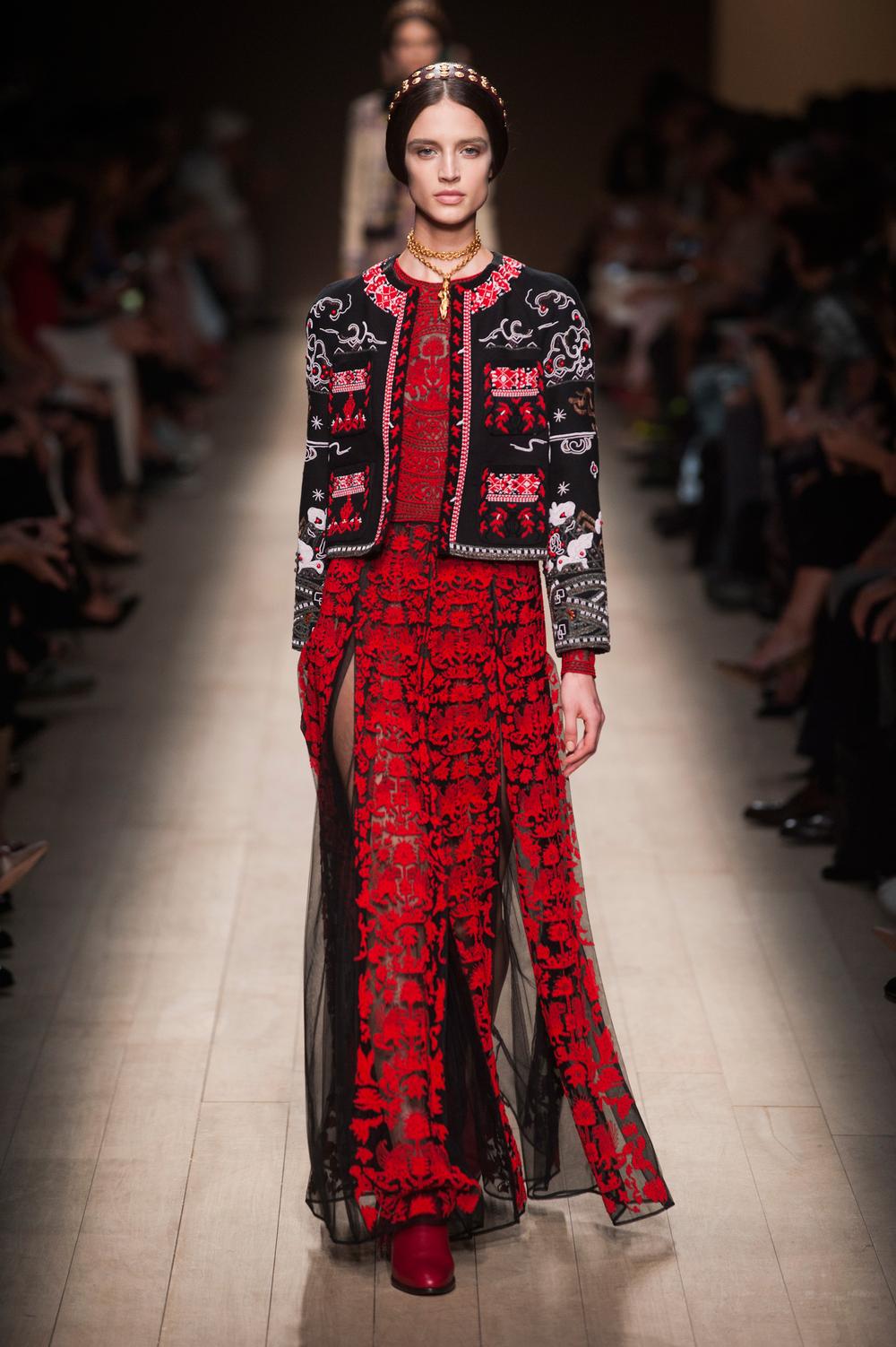 Défilé Valentino Printemps-été 2014 Prêt-à-porter