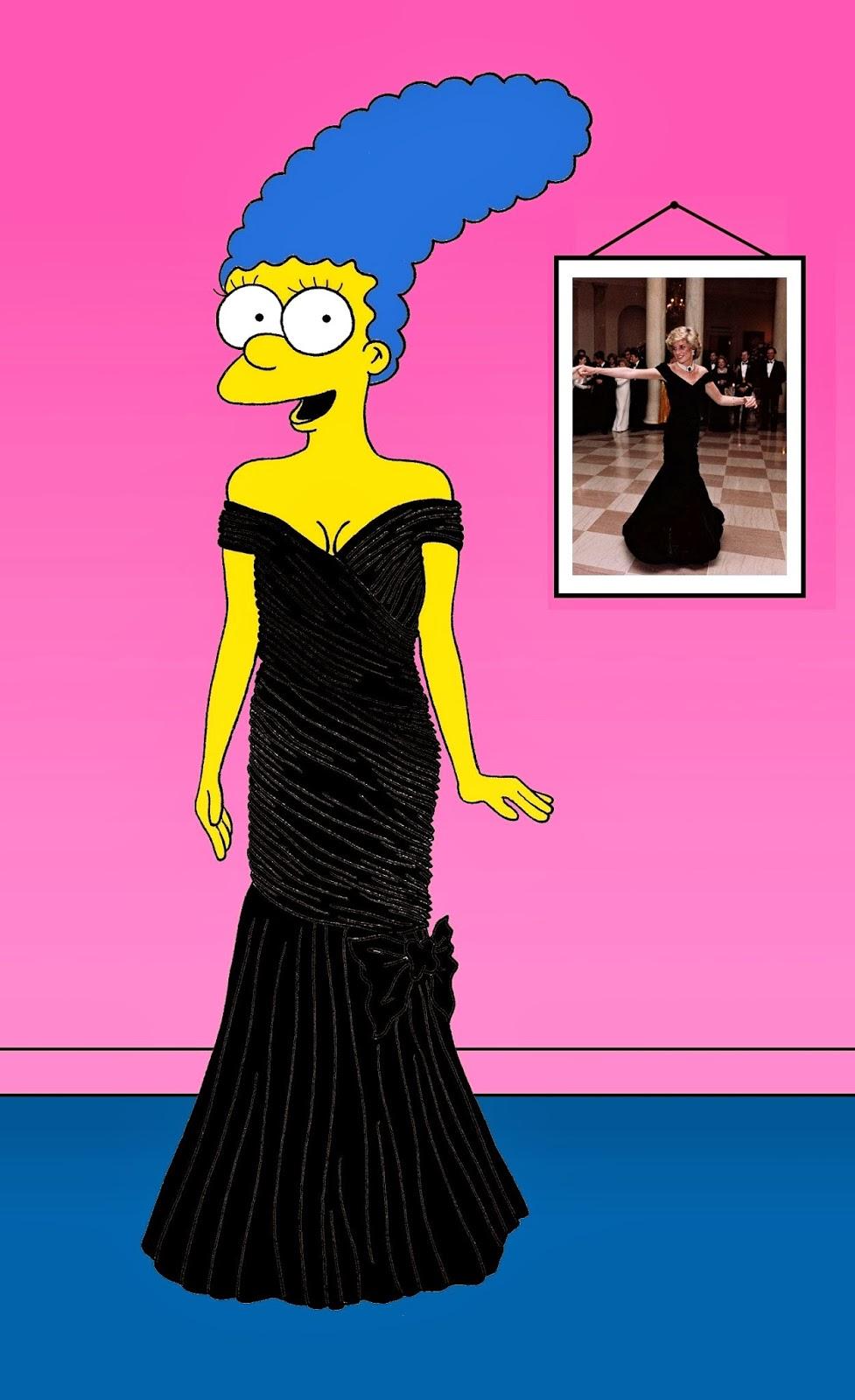 Alessandro Palombo rhabille Marge Simpson