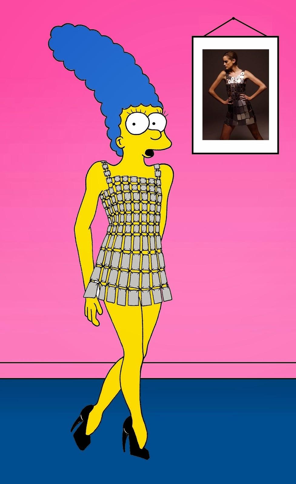 Alessandro Palombo rhabille Marge Simpson