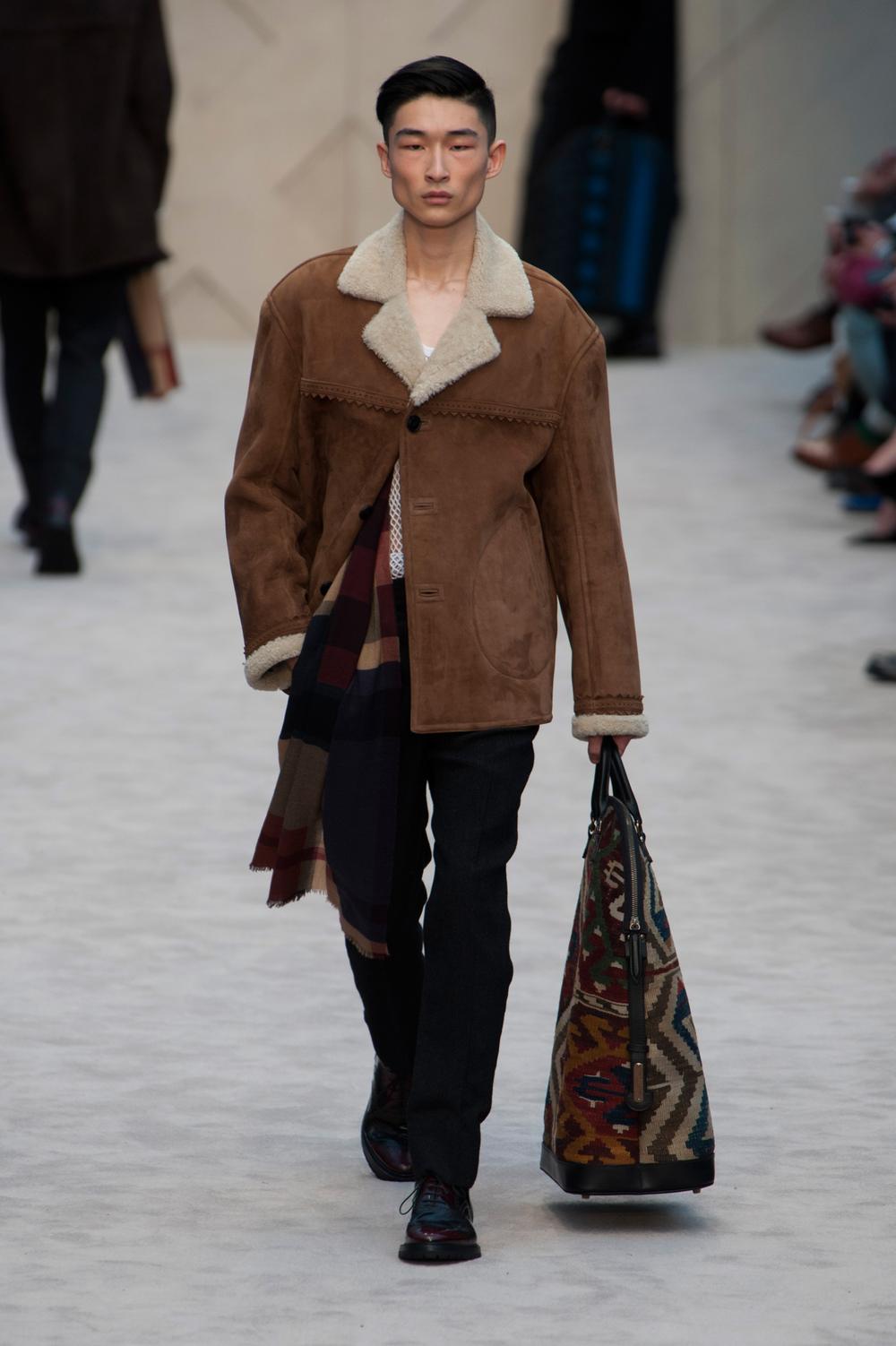 Défilé Burberry Automne-hiver 2014-2015 Homme