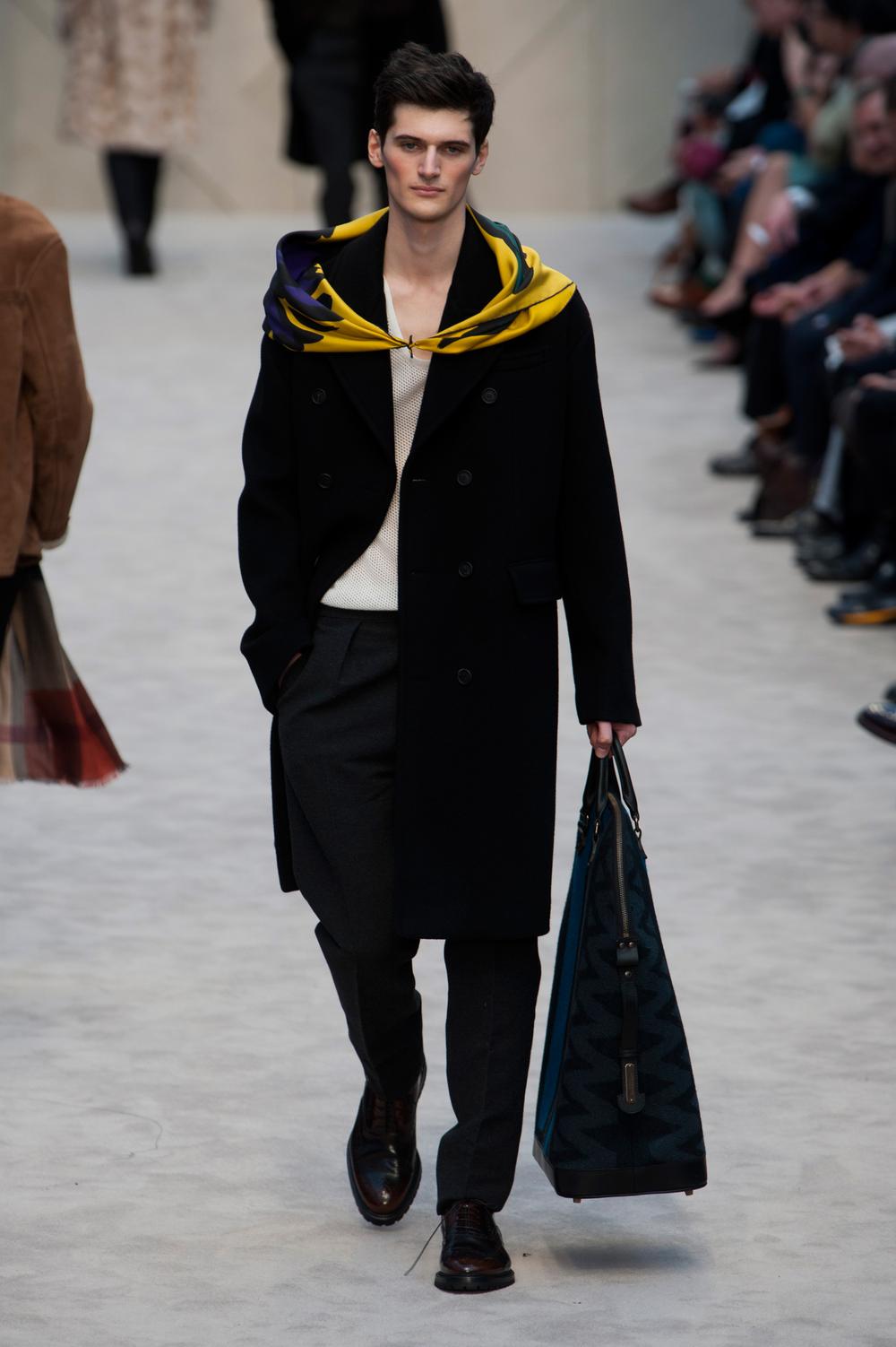Défilé Burberry Automne-hiver 2014-2015 Homme