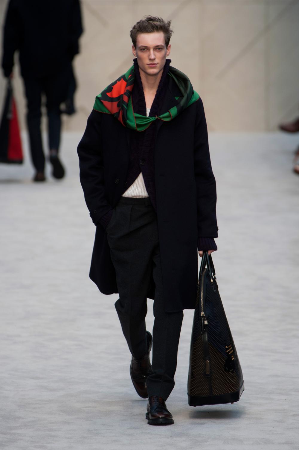 Défilé Burberry Automne-hiver 2014-2015 Homme