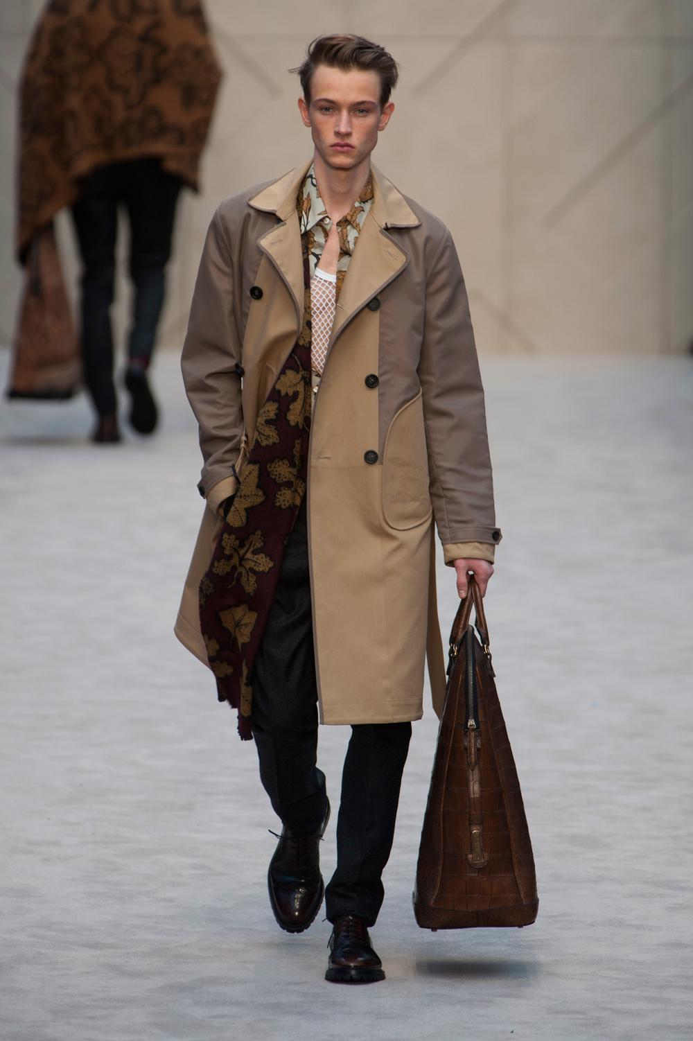 Défilé Burberry Automne-hiver 2014-2015 Homme