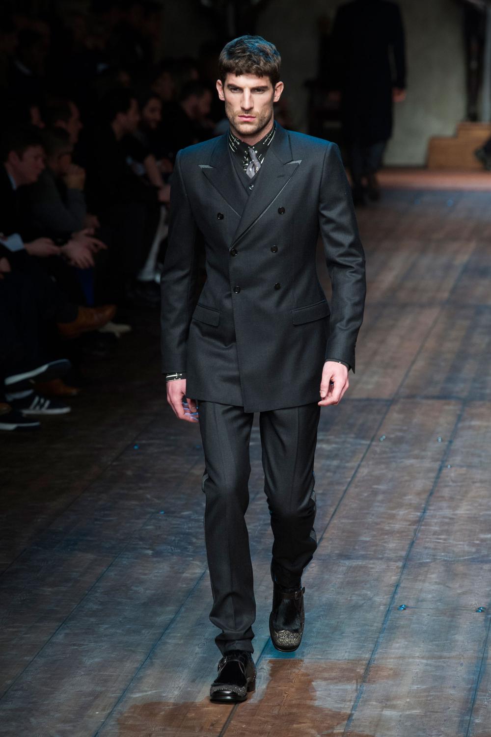 Défilé Dolce & Gabbana Automne-hiver 2014-2015 Homme