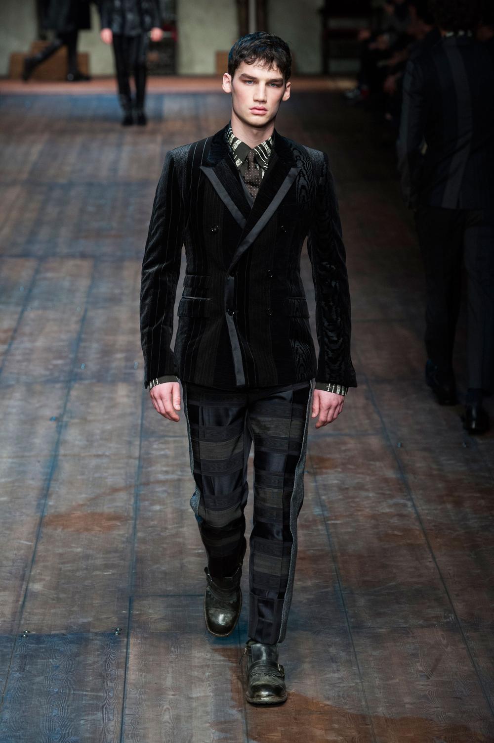 Défilé Dolce & Gabbana Automne-hiver 2014-2015 Homme