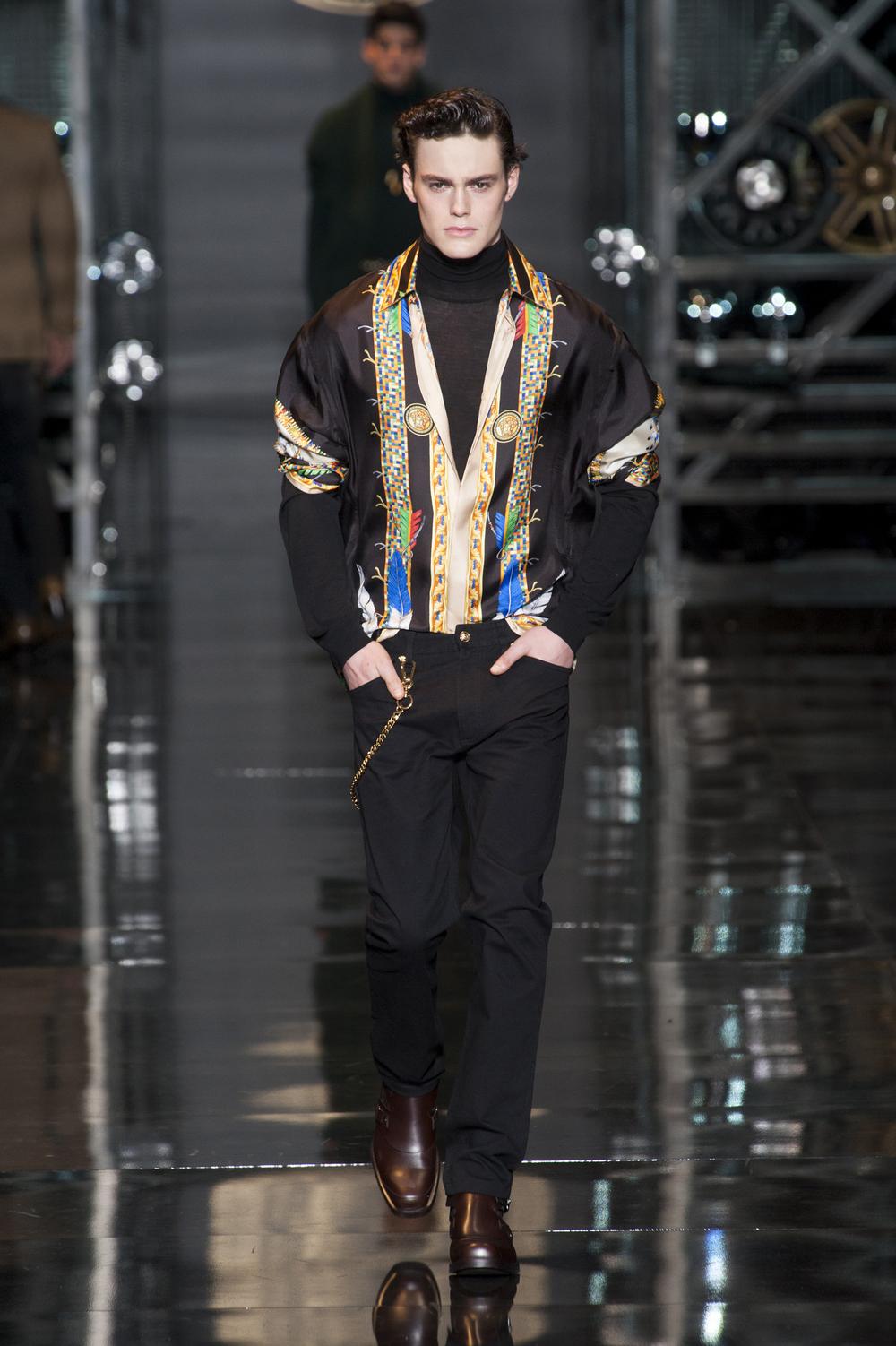 Défilé Versace Automne-hiver 2014-2015 Homme