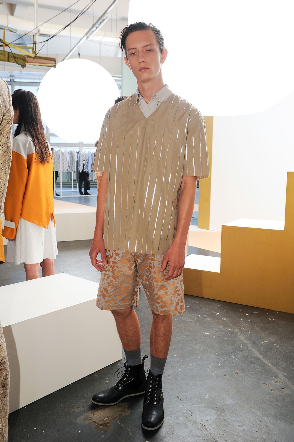 Défilé Jonathan Saunders printemps-été 2015 Homme