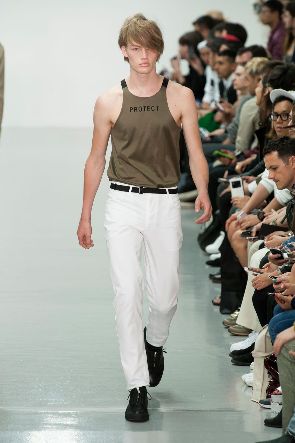 Défilé Lee Roach printemps-été 2015 Homme