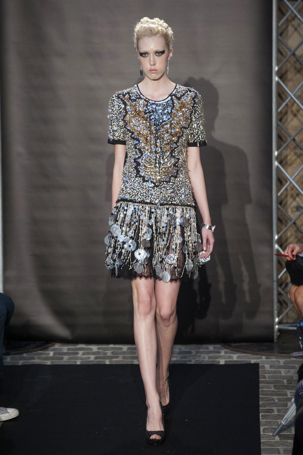 Défilé Fred Sathal Automne-hiver 2014-2015 Haute couture