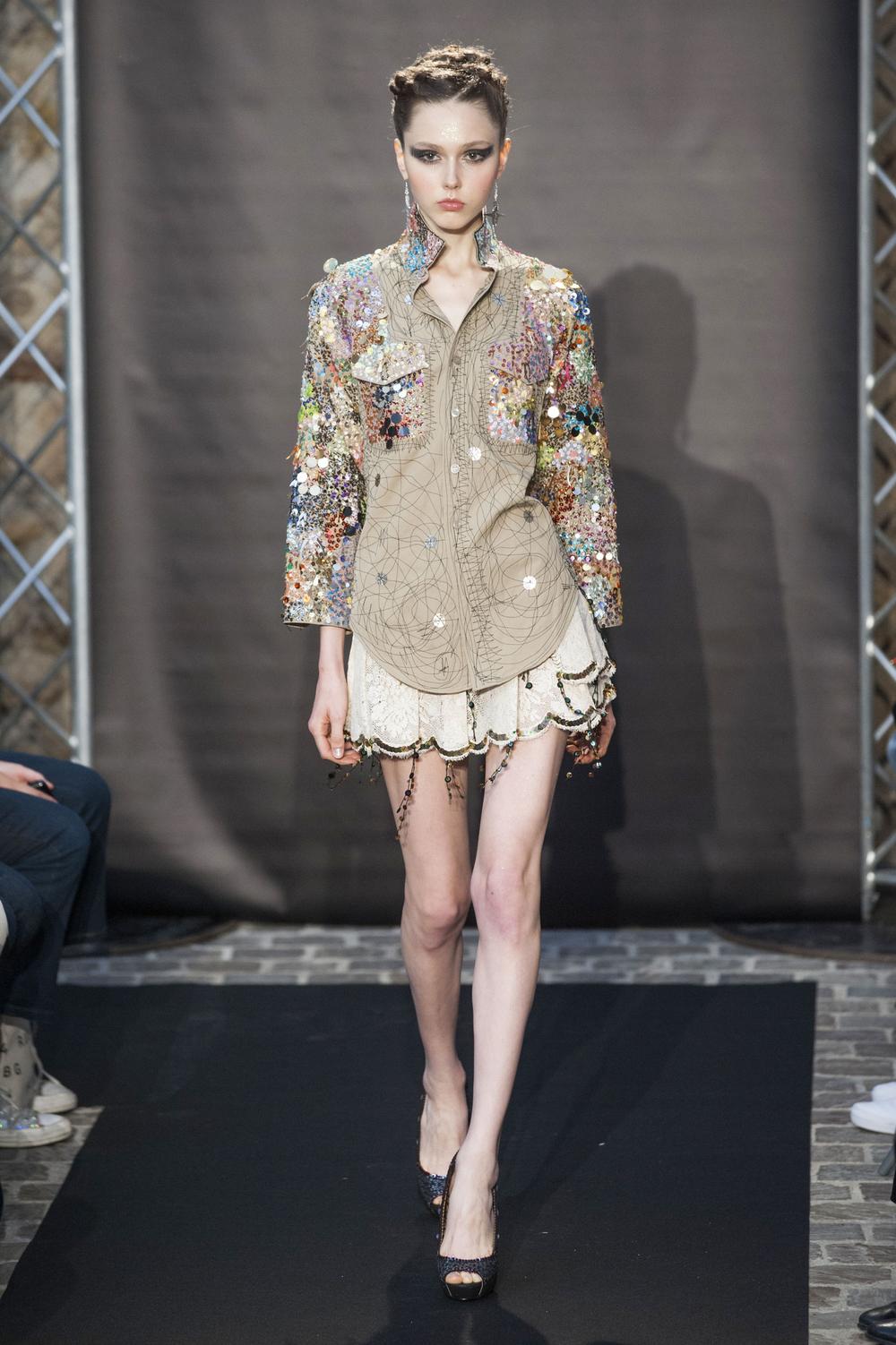 Défilé Fred Sathal Automne-hiver 2014-2015 Haute couture