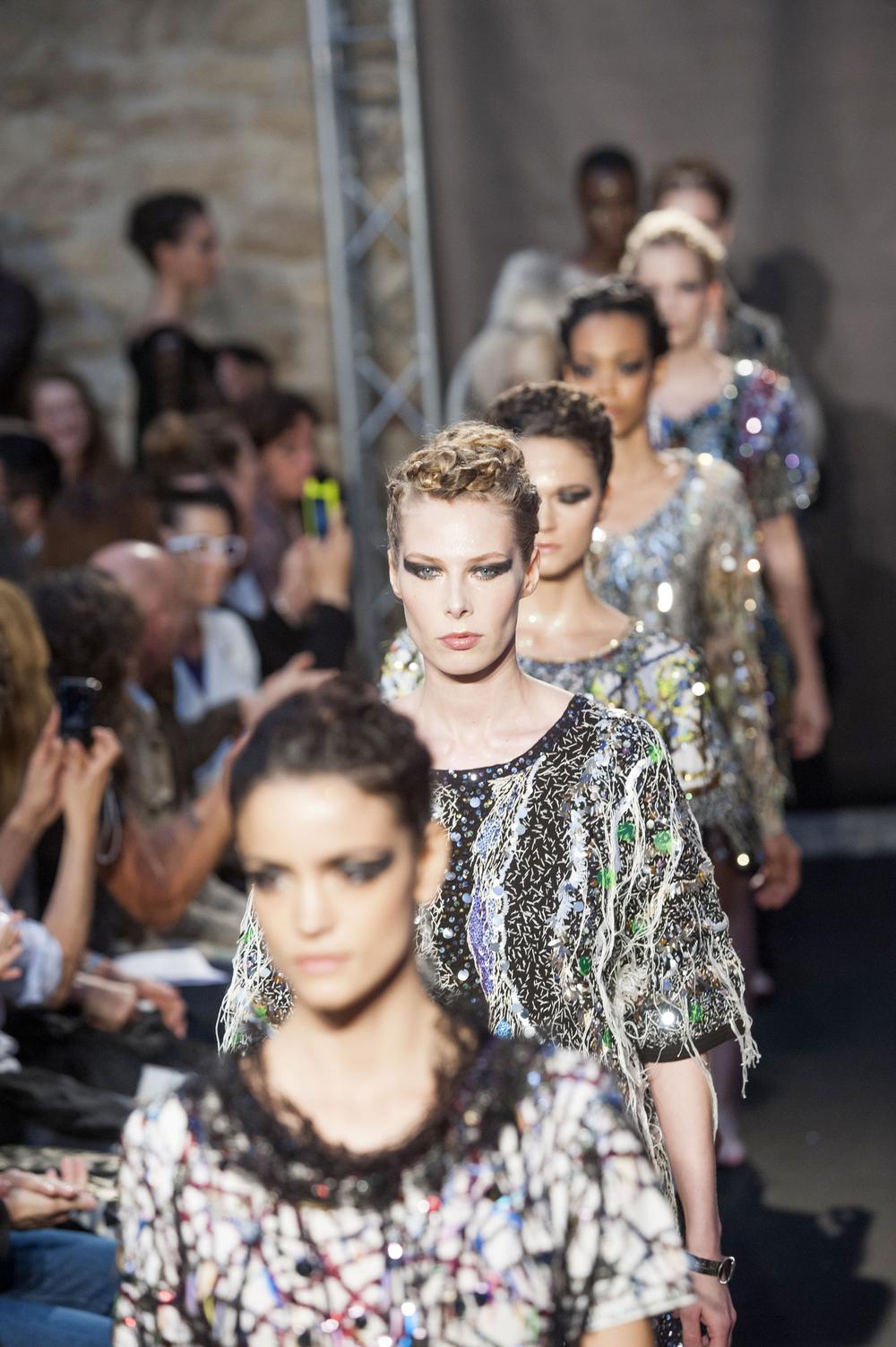 Défilé Fred Sathal Automne-hiver 2014-2015 Haute couture