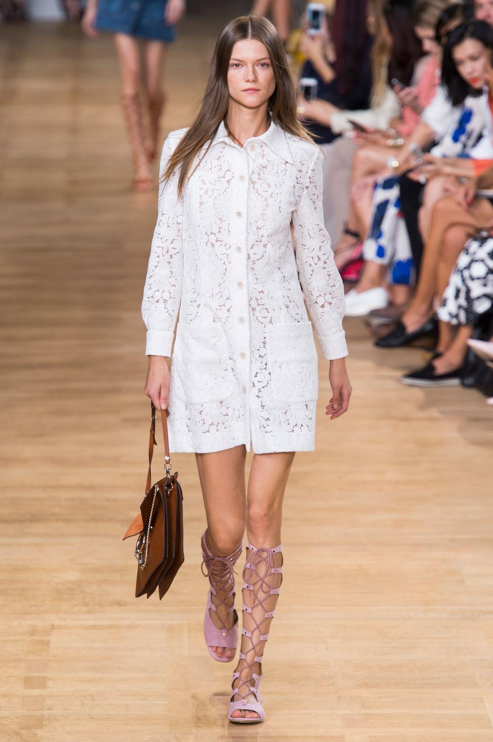 Défilé Chloé printemps-été 2015 Prêt-à-porter