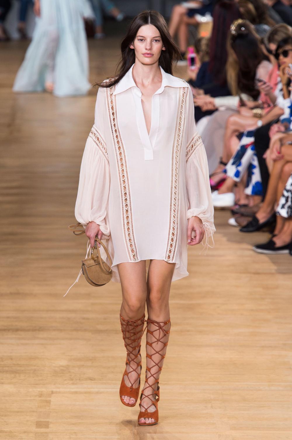 Défilé Chloé printemps-été 2015 Prêt-à-porter