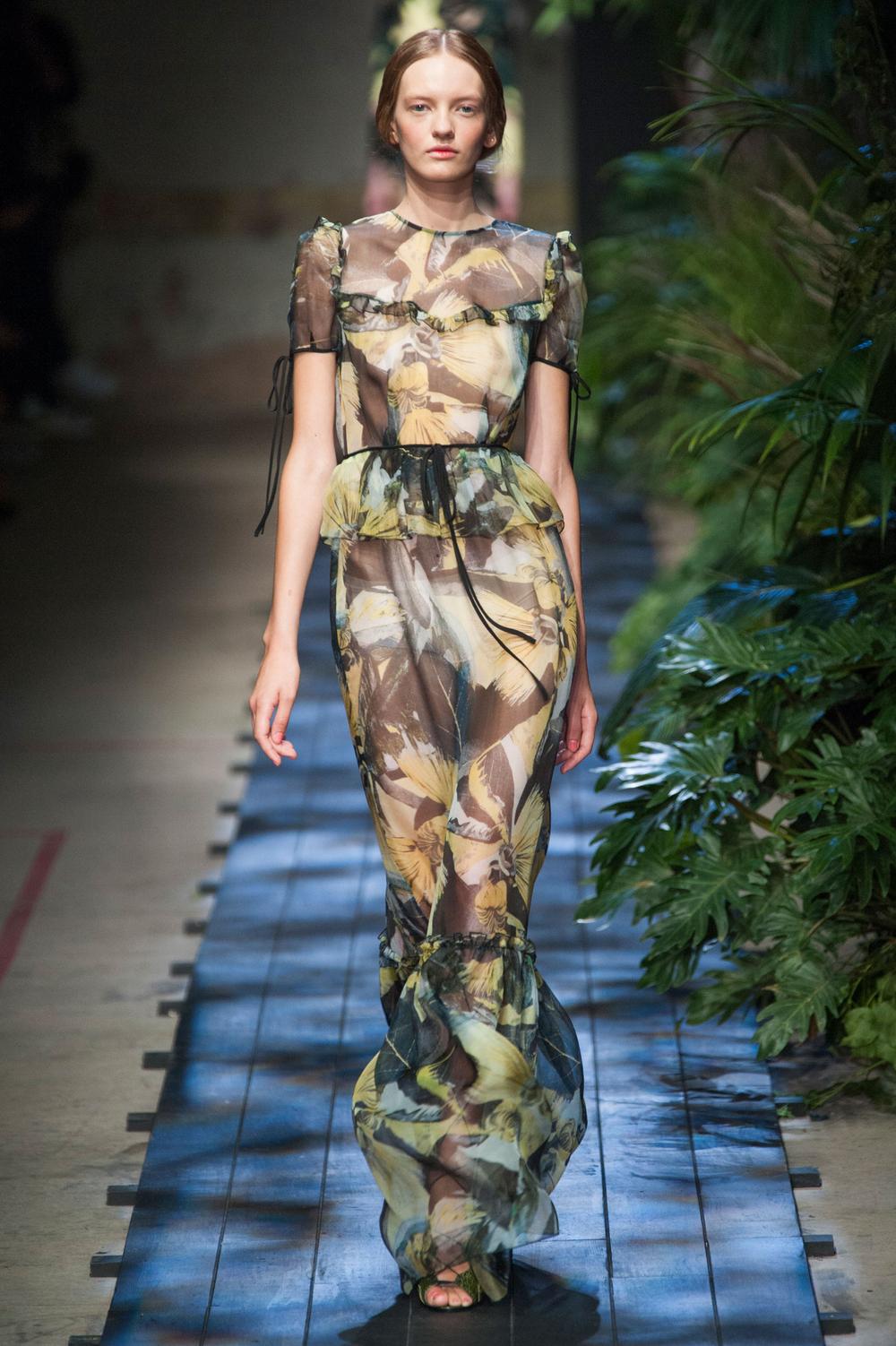 Défilé Erdem printemps-été 2015 Prêt-à-porter