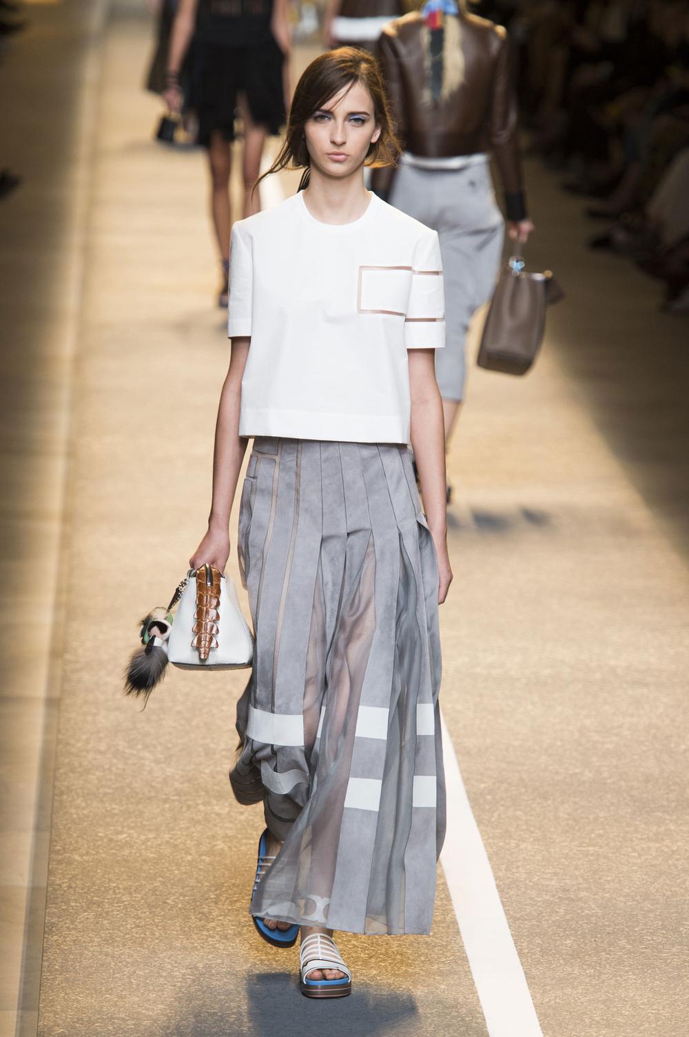 Défilé Fendi Printemps-été 2015 Prêt-à-porter