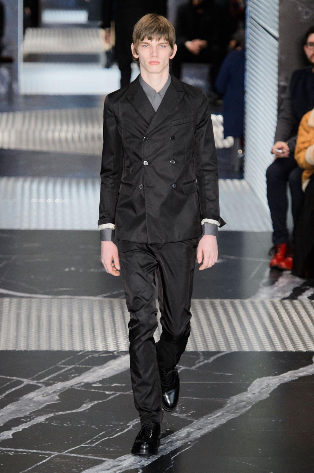 Défilé Prada Automne-hiver 2015-2016 Homme