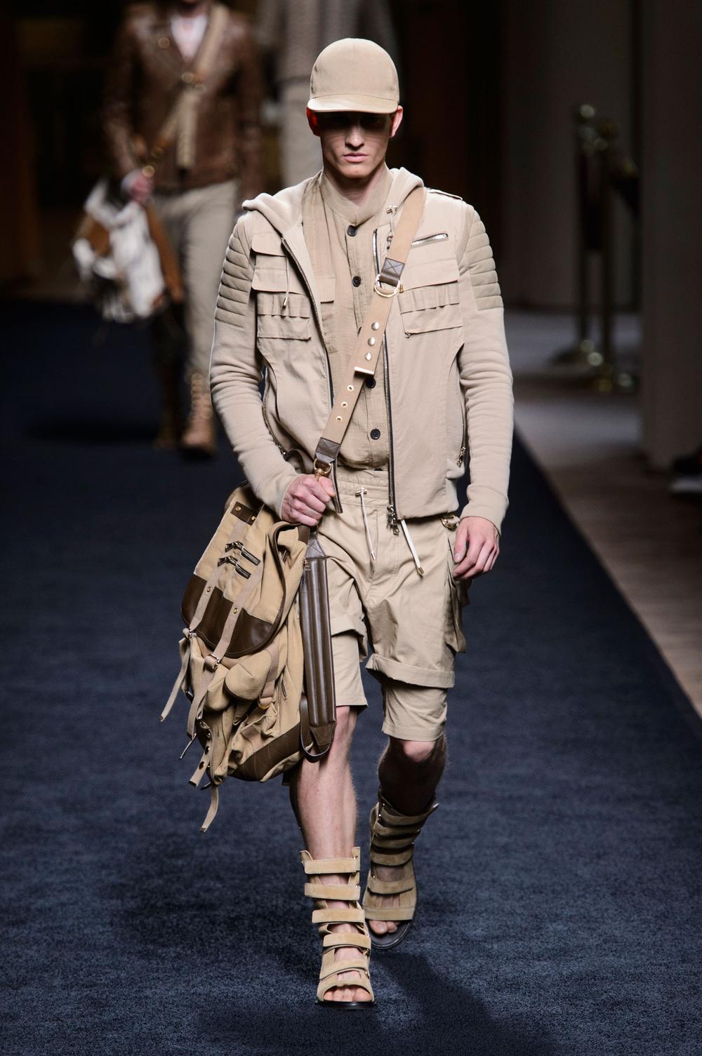 Défilé Balmain Printemps-été 2016 Homme