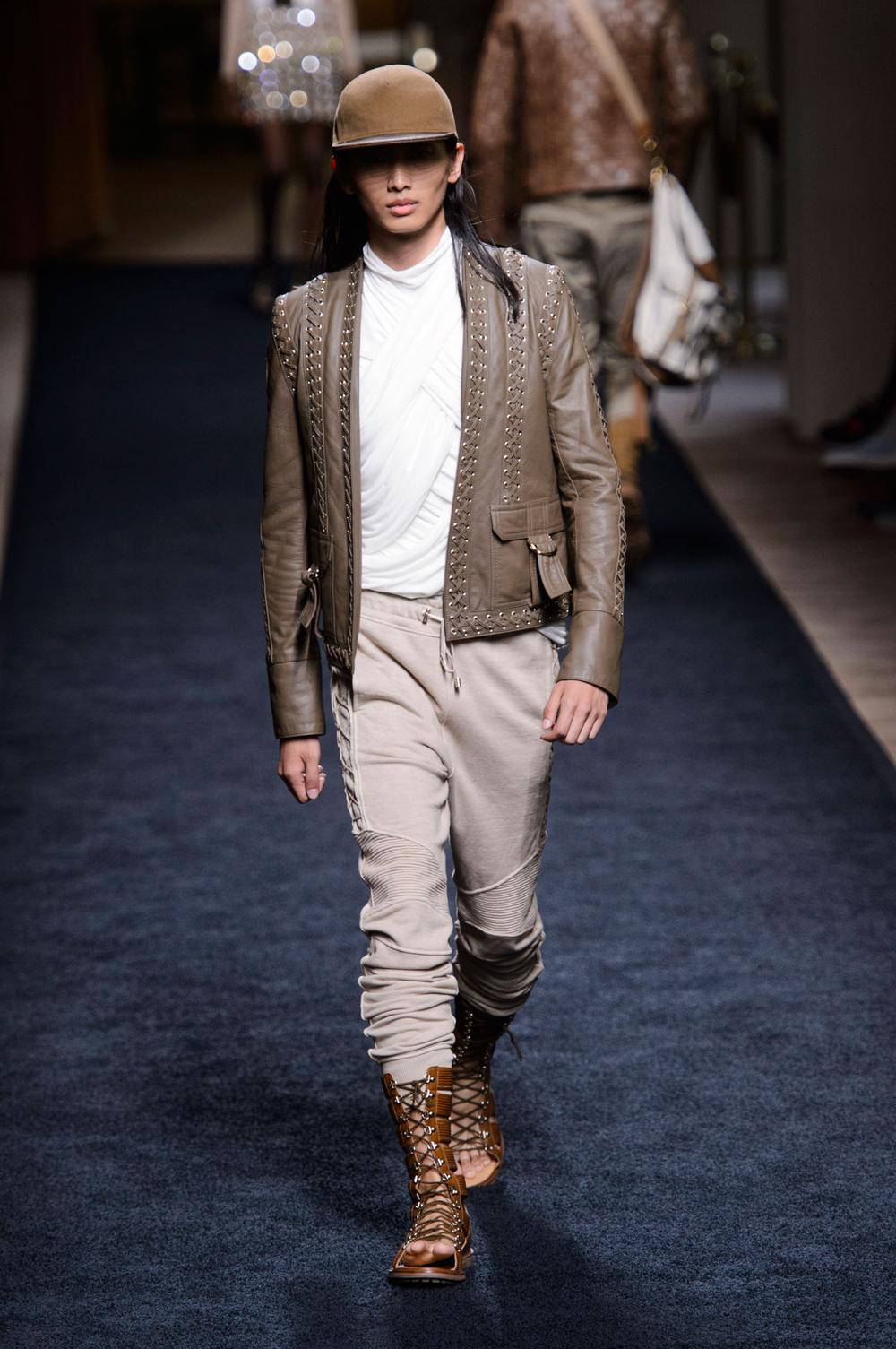 Défilé Balmain Printemps-été 2016 Homme